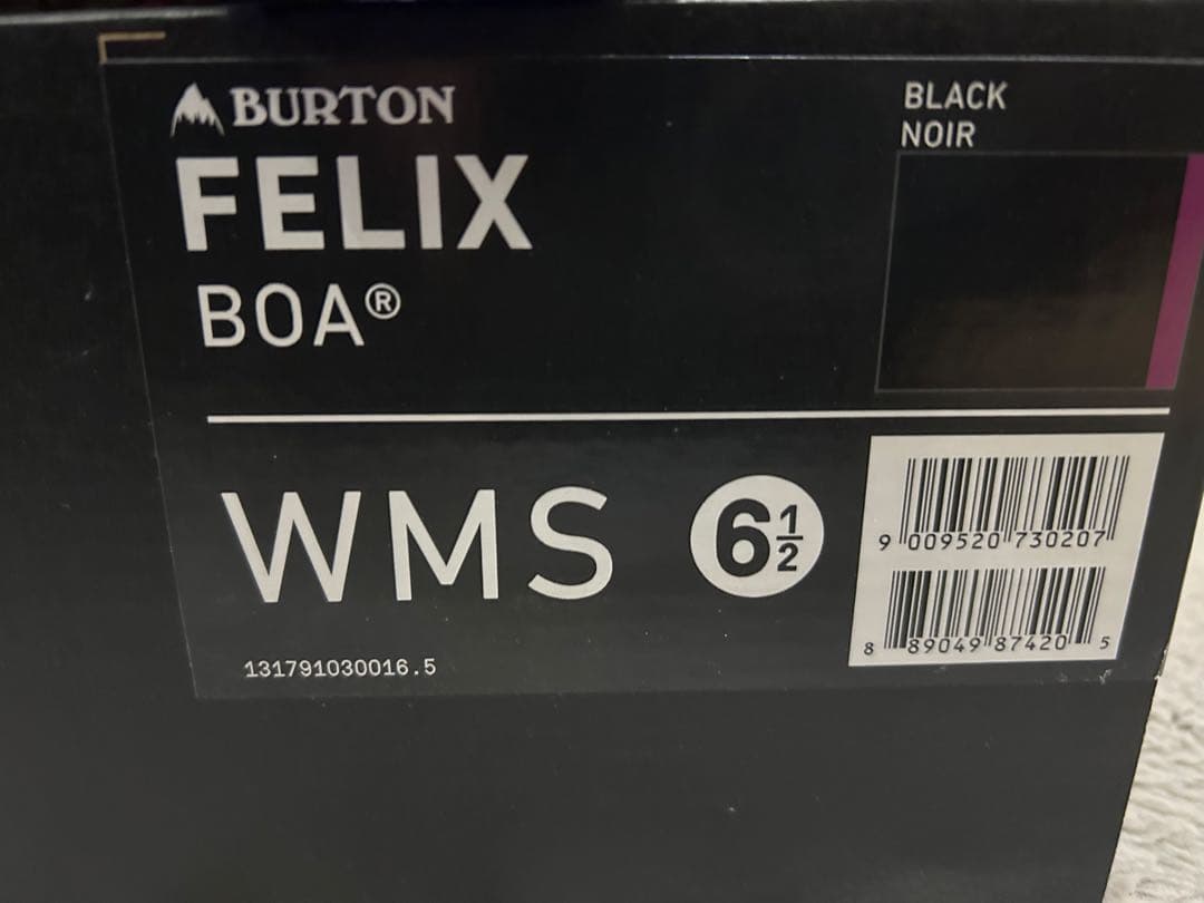 Burton Felix BOA WMS ブラック スノーボードブーツ