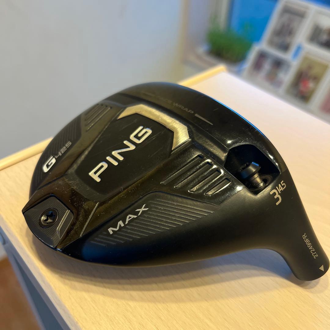 PING G425 MAX フェアウェイウッド 3番 (ヘッドのみ) カパー有
