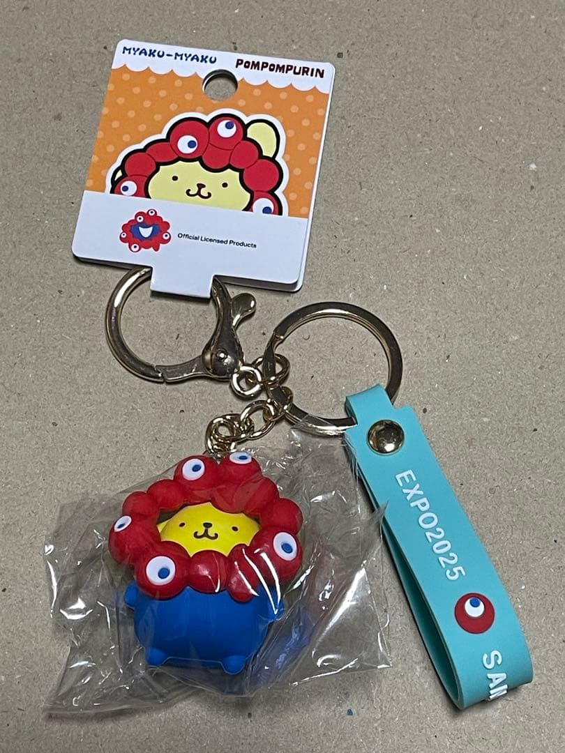 万博 会場限定 ミャクミャク サンリオ 立体マスコット 全7種コンプリート