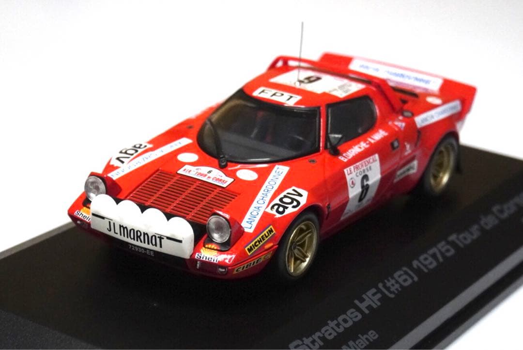 HPI 1/43 ランチアストラトス （#6）1975 ツールドコルス
