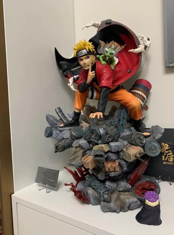 NARUTO ナルト 幕後 ナルト 樹脂フィギュア ガレキ スタチュー