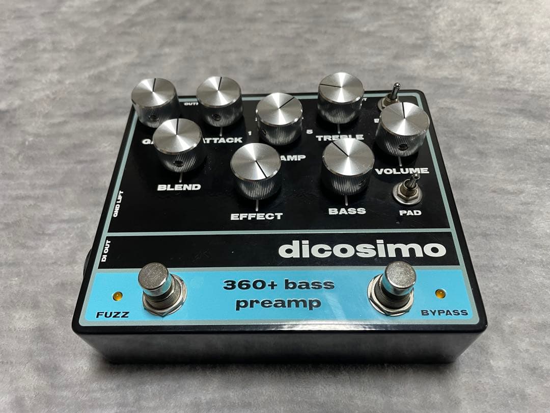 dicosimo 360+bass preamp ベース　プリアンプ