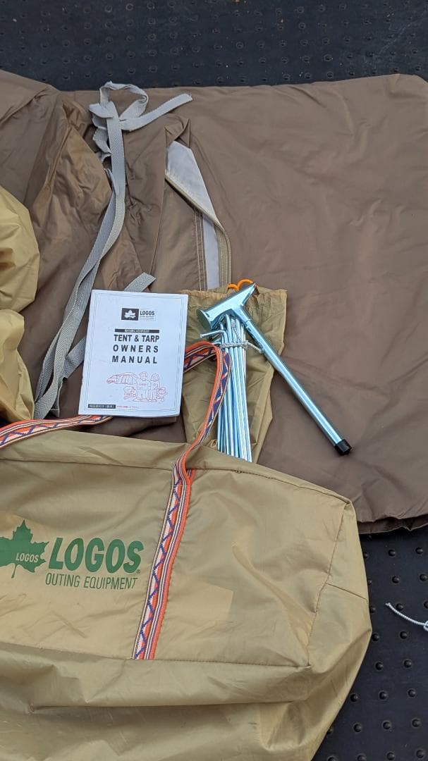 LOGOS Tepee 400AI / tent-Mark タープ ポールなし