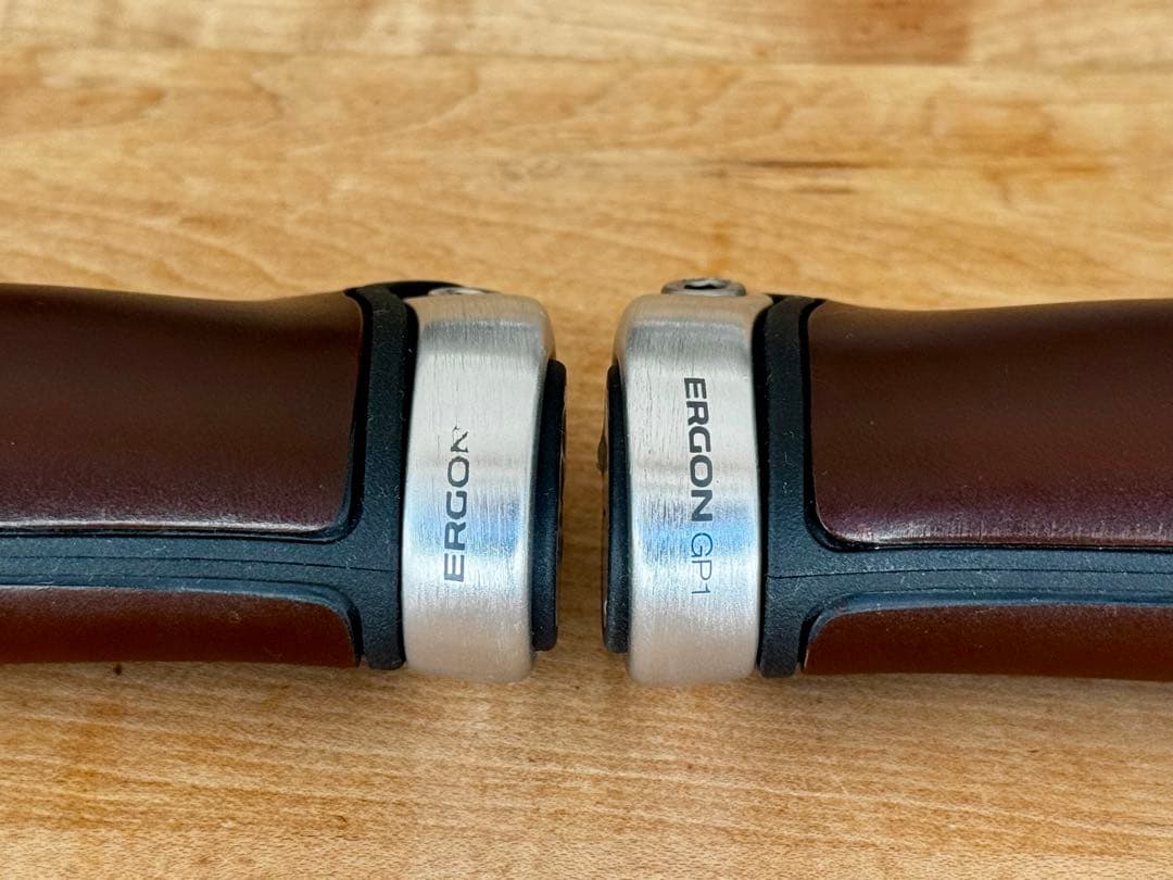 BROOKS ERGON LEATHER GRIPS GP1 ブラウン