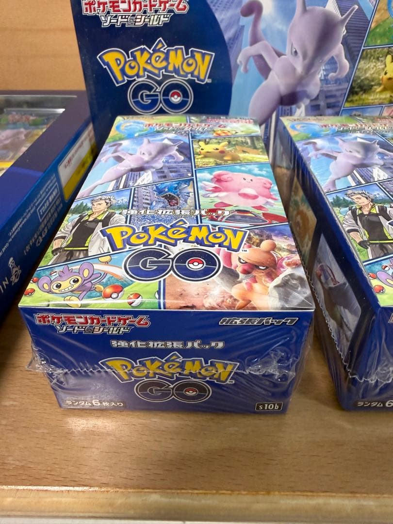 【シュリンク付】ポケモンGO BOX他 未開封5点セット