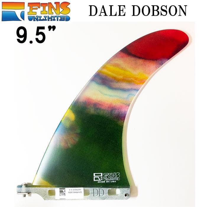 Fins Unlimited Dale Dobson 9.5” ロングボード