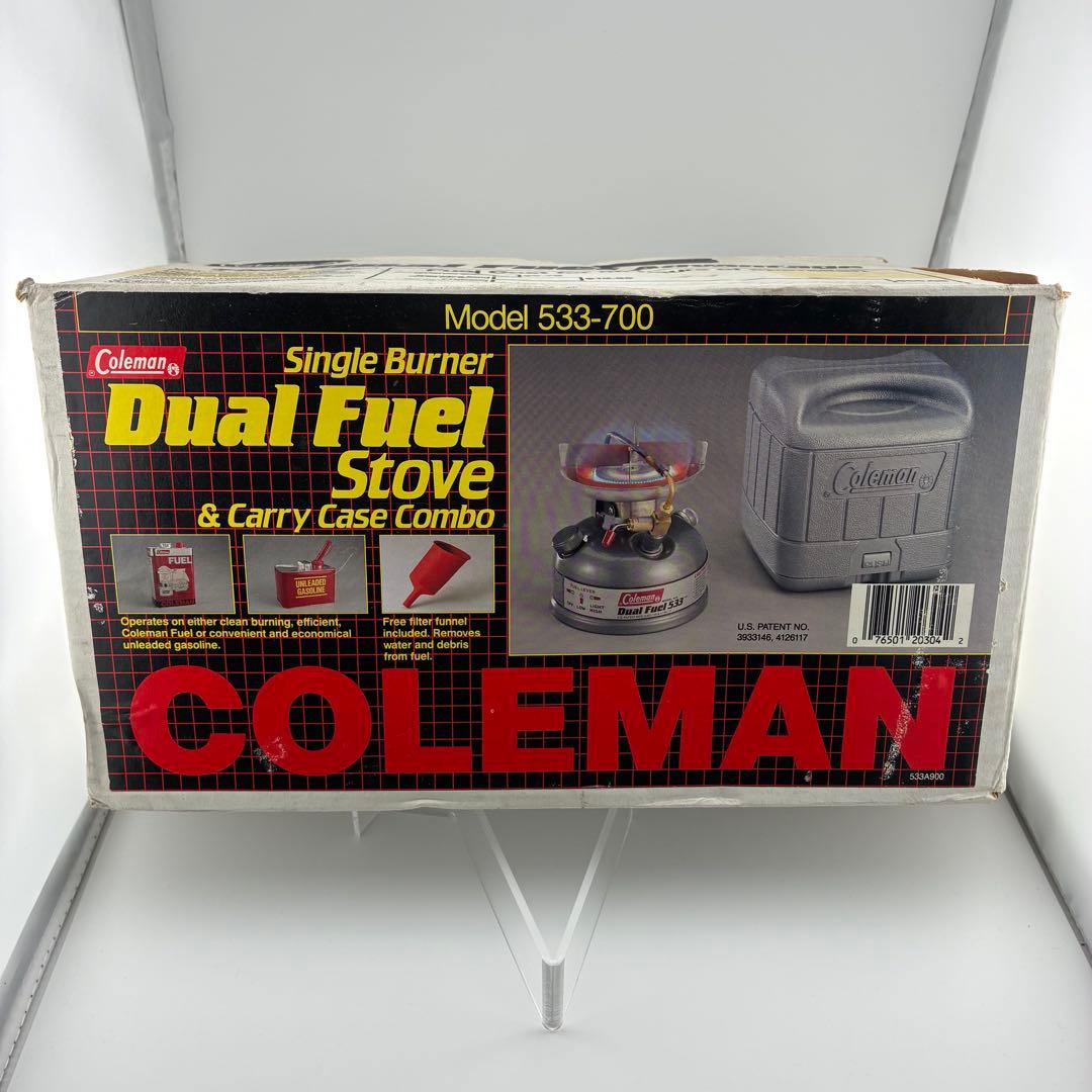 Coleman Dual Fuel 533 94年製 ビンテージ品