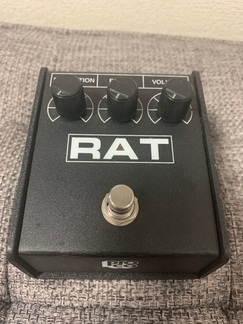 RAT ギターエフェクター USA 黄色基盤
