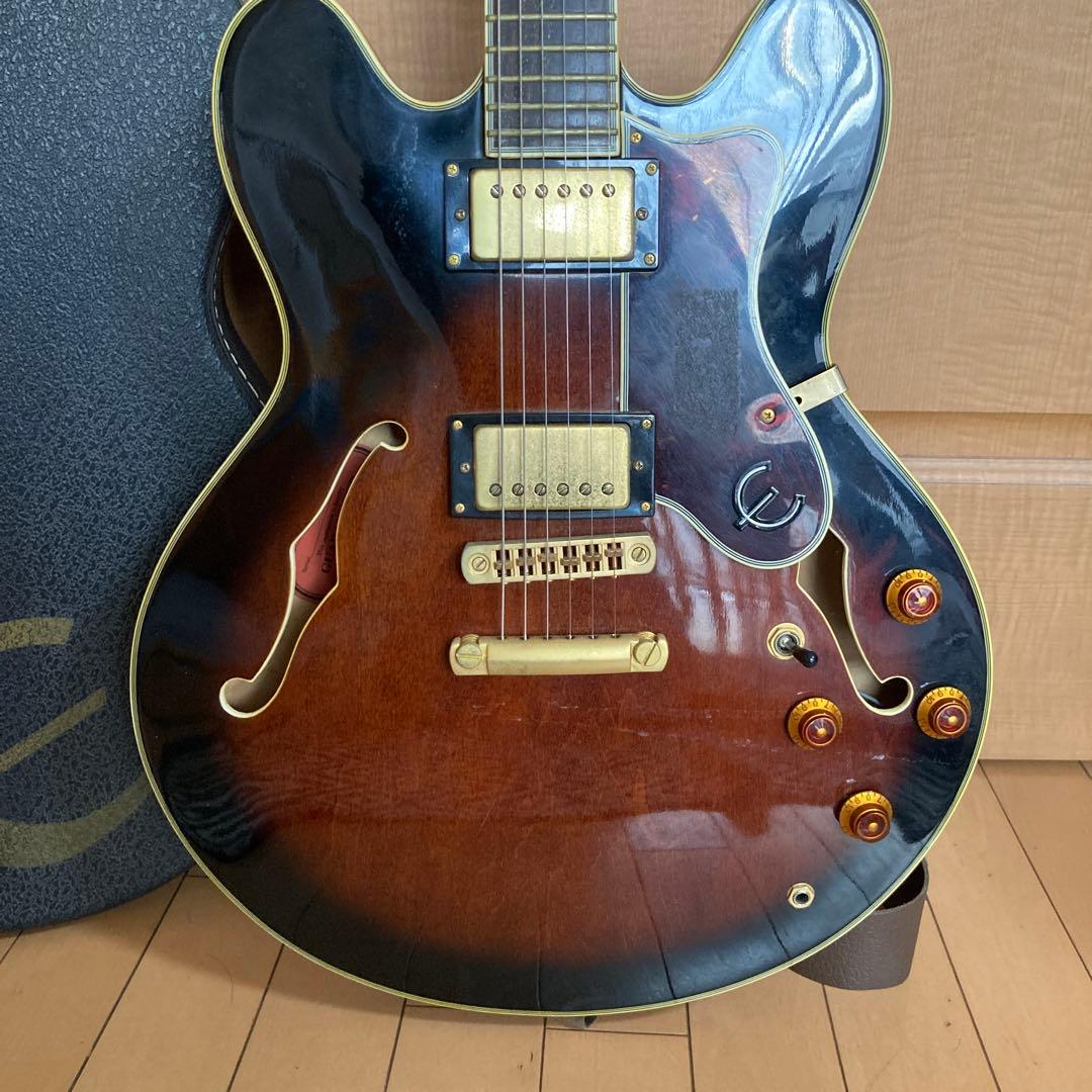 Epiphone GIBSON　Sheraton IIセミアコ専用ケースジャンク