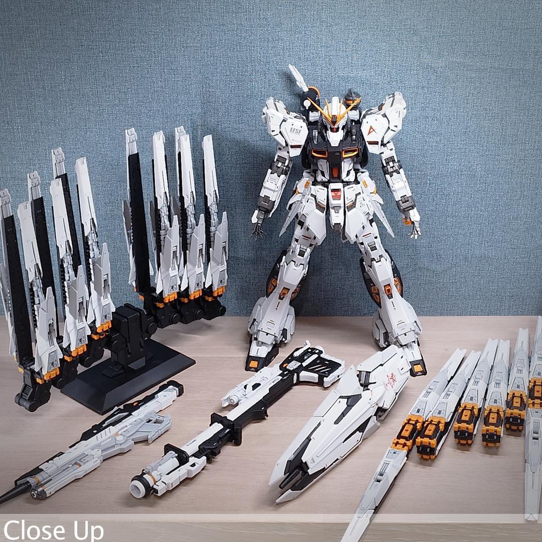 MG νガンダム \"Fortune Meow’s Studio\" 完成品