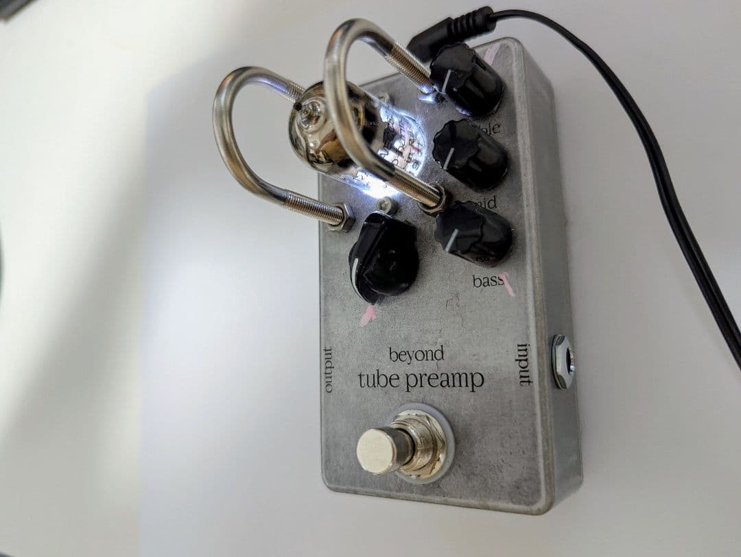 【電源アダプター付属】beyond tube preamp ギターエフェクター
