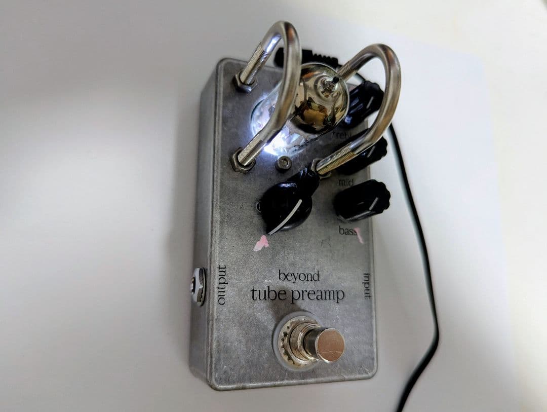 【電源アダプター付属】beyond tube preamp ギターエフェクター