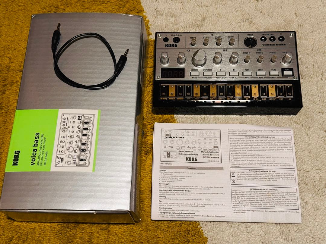 KORG volca bass (美品)