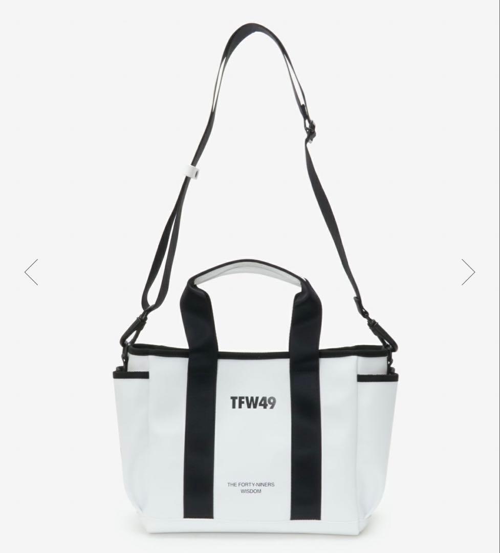 ゴルフバッグ・キャディバッグ TFW49 LUXURY LEATHER ROUND BAG WHITE
