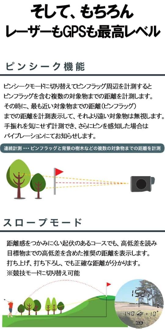 イーグルビジョン クロスアイ Xi GPS レーザー EV-490