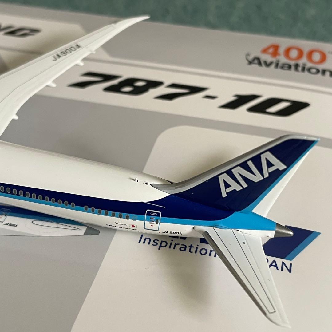 ANA 787-10 全日空 JA900A av スタンド付き 1:400