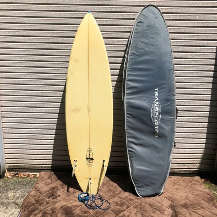 氣サーフボード KI SURFBOARDS リペア済 ショート 約6.2フィート