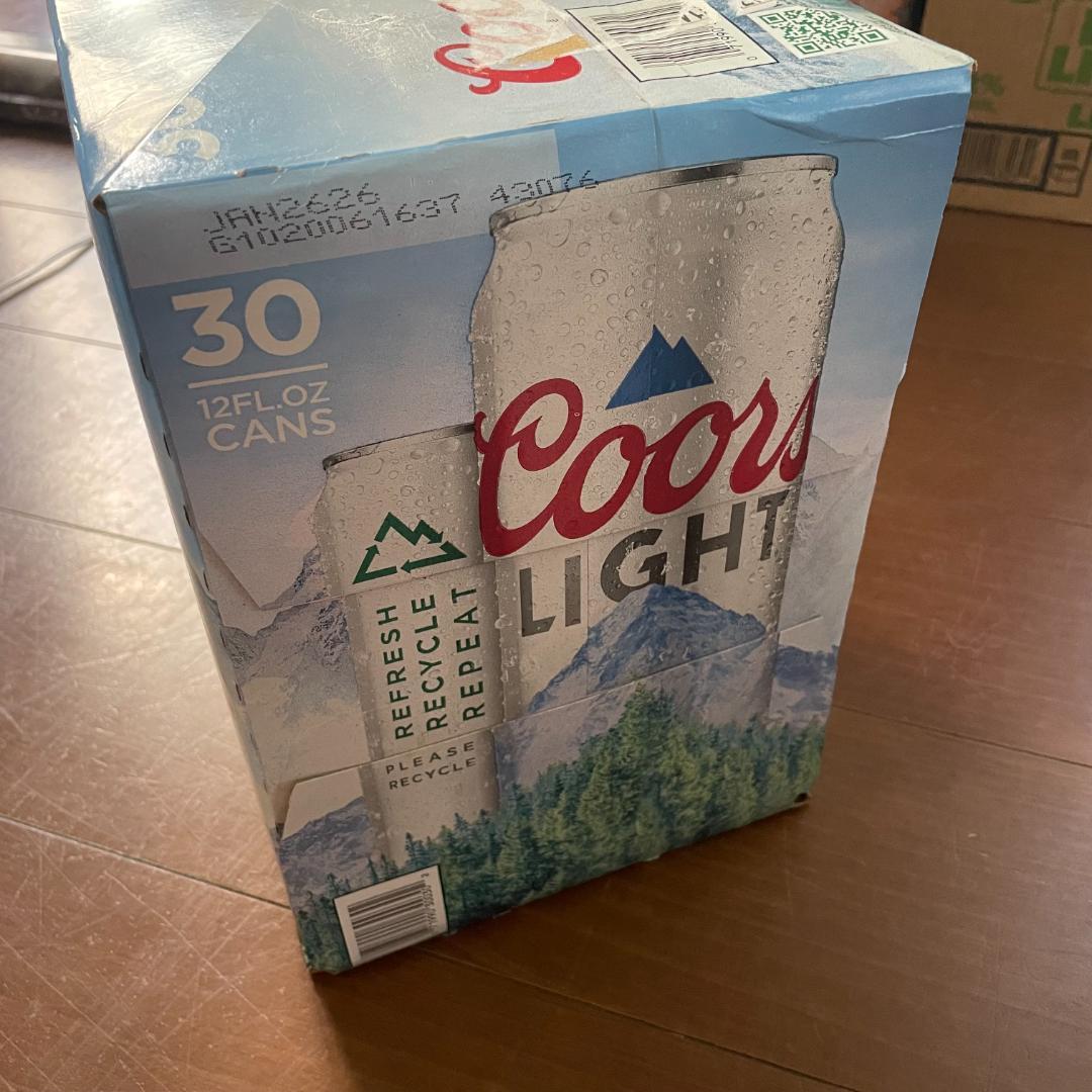 【日本未入荷】Coors Light クアーズ ライト ビール 30缶入り