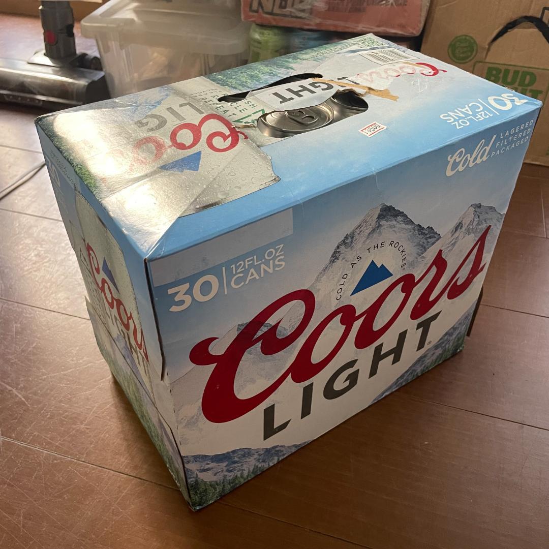 【日本未入荷】Coors Light クアーズ ライト ビール 30缶入り