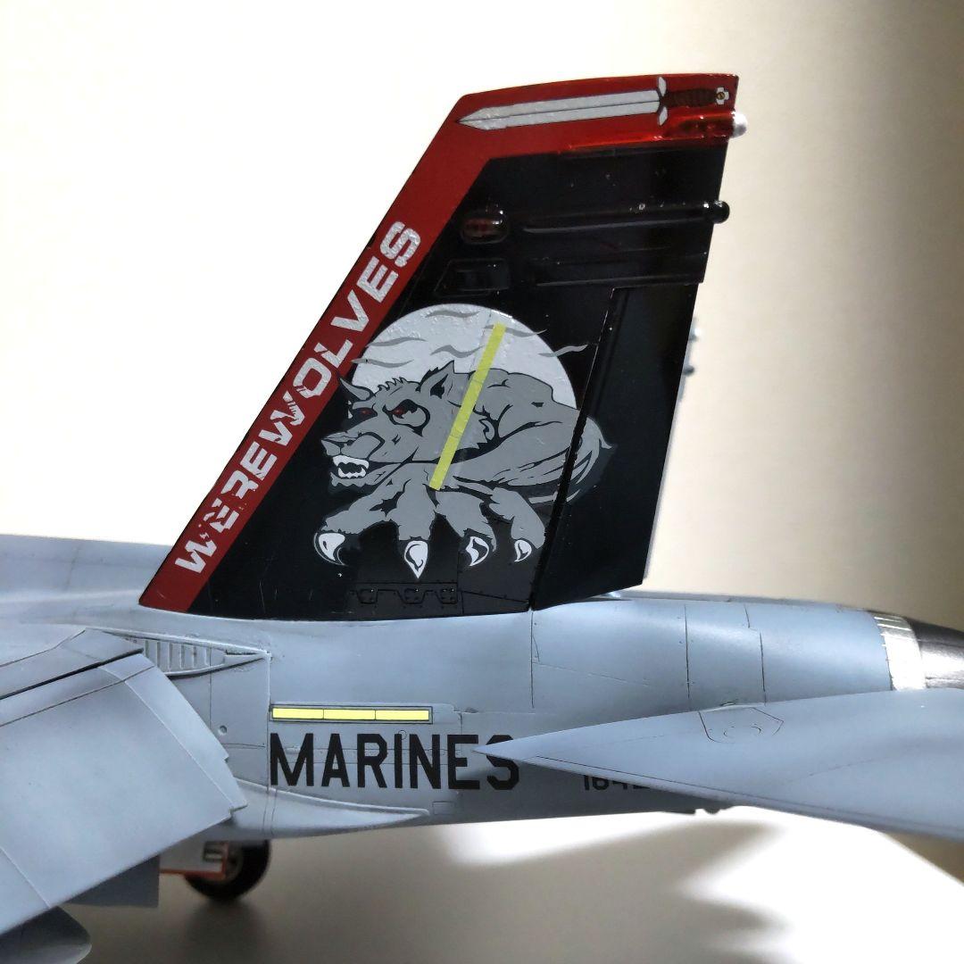 戦闘機プラモデル完成品ハセガワ1/48F-18Cホーネット