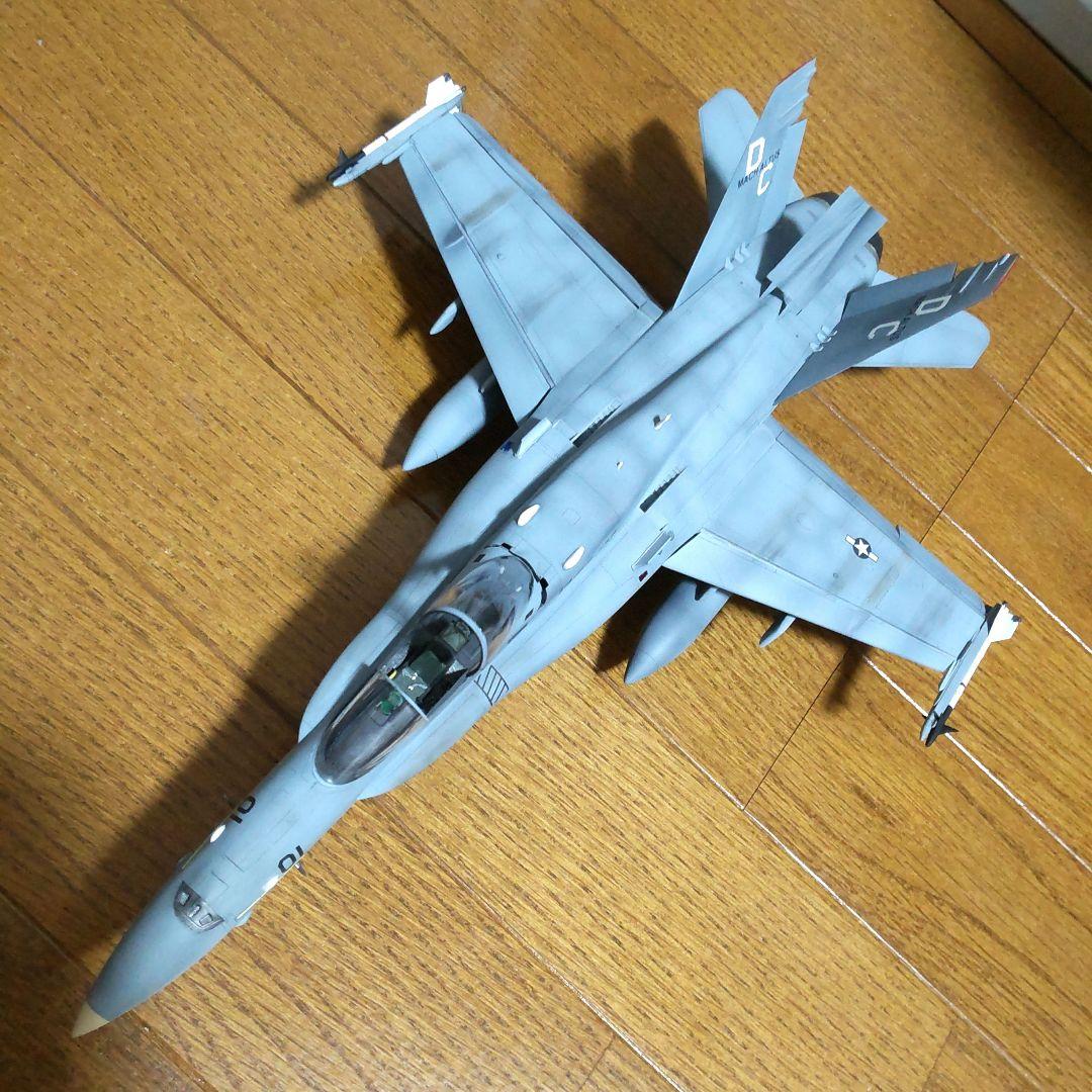 戦闘機プラモデル完成品ハセガワ1/48F-18Cホーネット