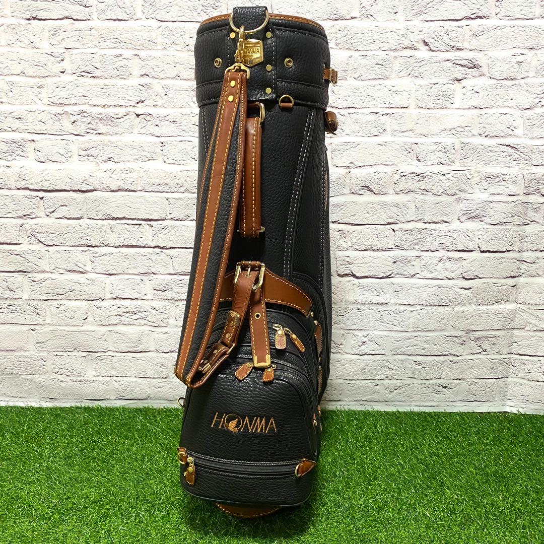 HONMA ホンマ ヘリテイジ ブラック キャディバッグ ゴルフバッグ