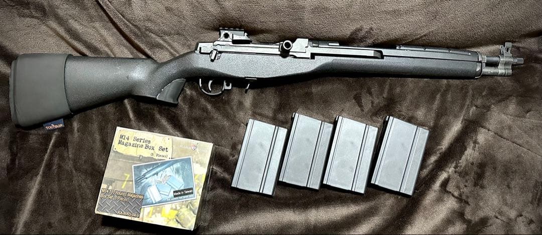 東京マルイ M14 SOCOM 軽量化カスタム 簡易プリコックFET組込