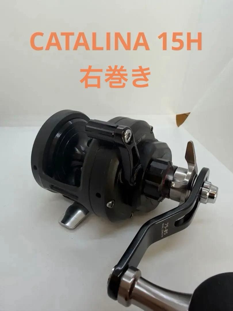 CATALINA 15H ベイトリール 中型 黒