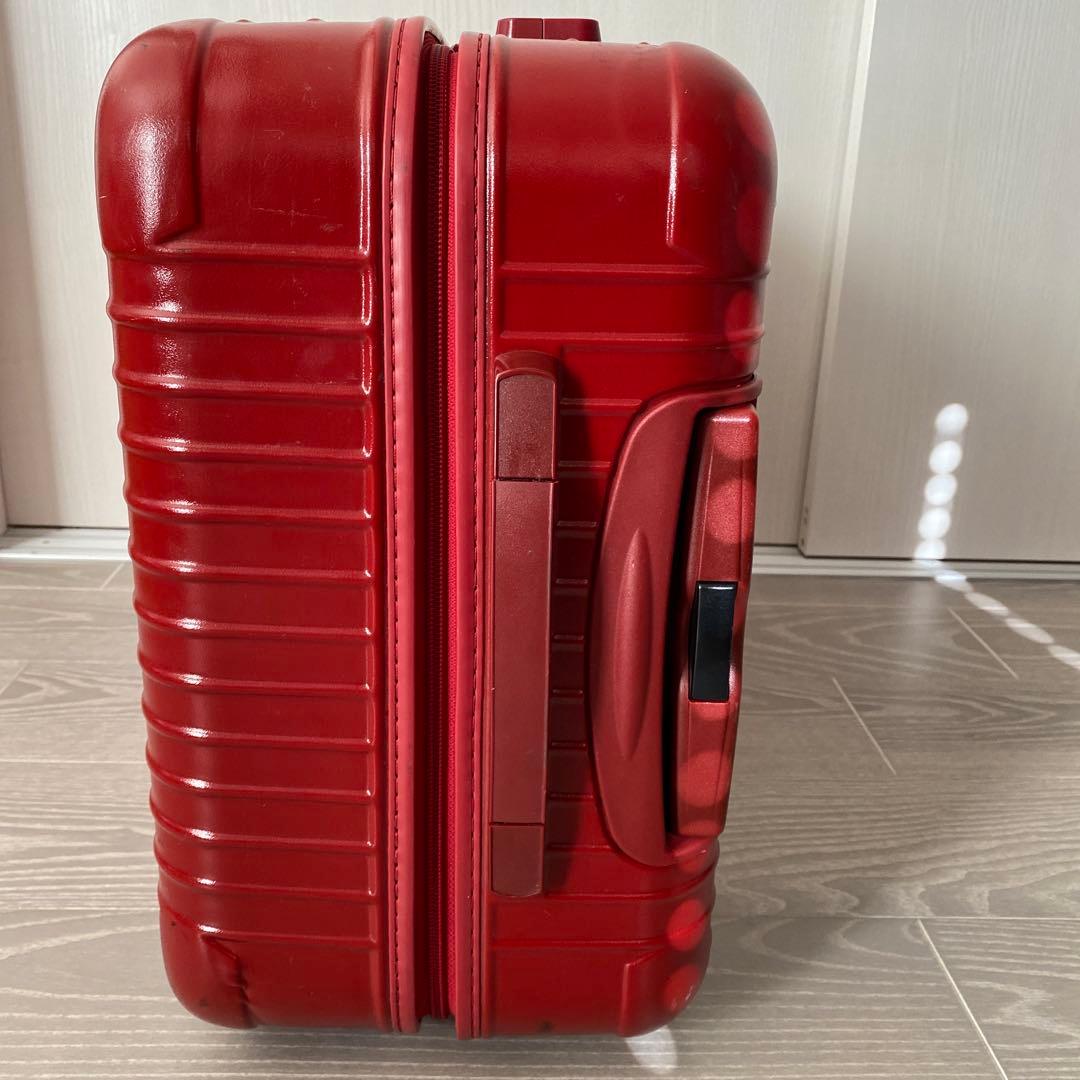 ジャンク　RIMOWA サルサ 4輪 キャリーケース 63L マットレッド