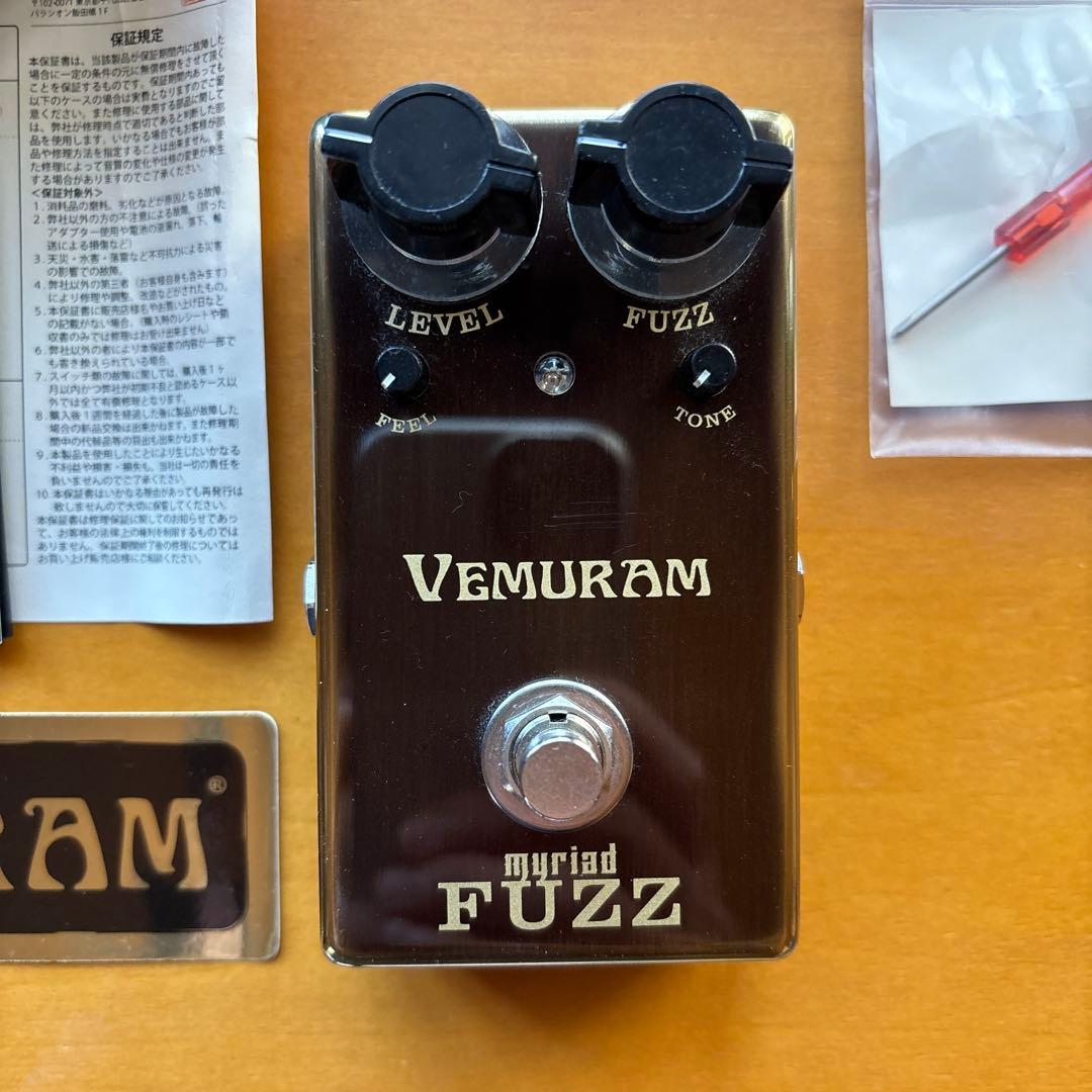 【美品】Vemuram myriad Fuzz ギターエフェクター