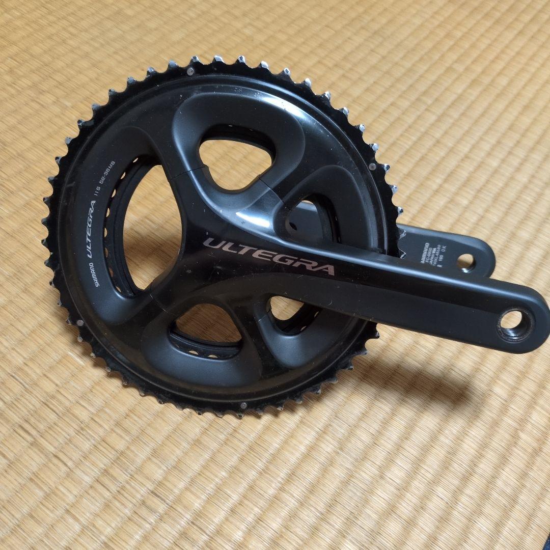ULTEGRA クランクセット ブラック 52T　FC-6800