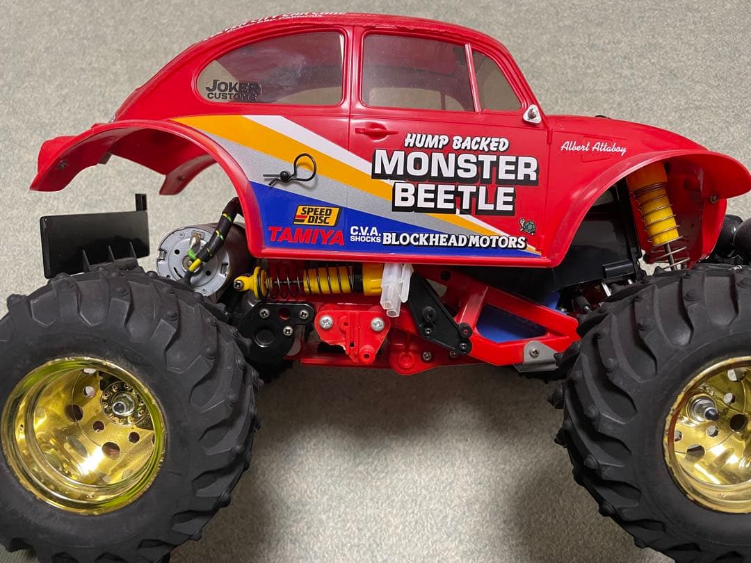 Tamiya Monster Beetle モンスタービートル　カスタム　メカ付