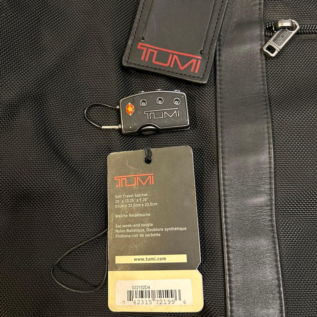 TUMI トゥミ　ボストンバッグ サチェル Soft TravelSatchel