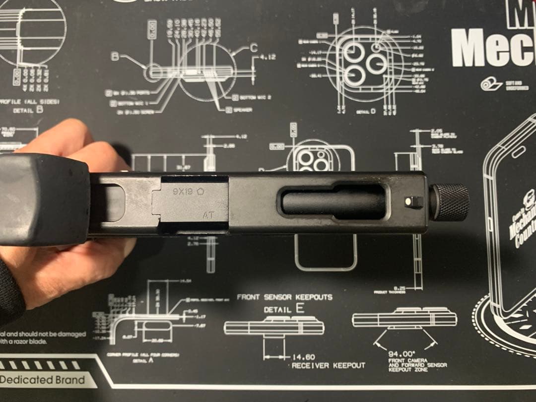 東京マルイ Glock 18C ガスブロガン 9x19 光学サイト搭載