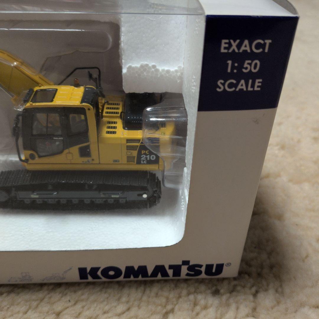 【値下げ】【新品】KOMATSU PC 210 LC ミニカー 1/50スケール