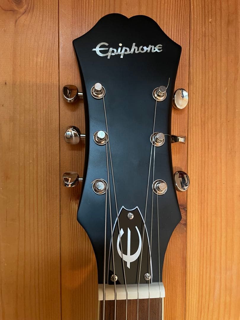 ギター Epiphone Casino Worn Olive Dra