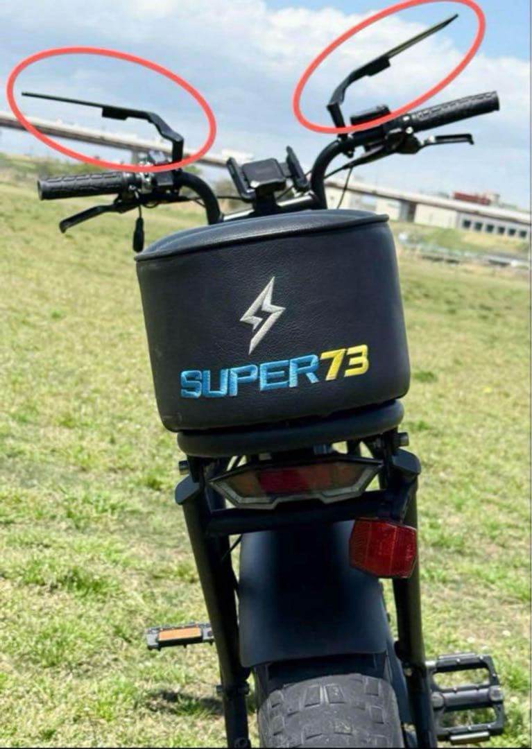 【最終値引き】全super73ミラー鏡・全ebikeミラー鏡・全自転車ミラー鏡