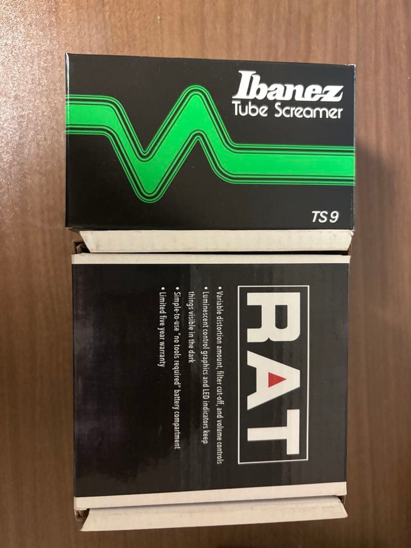 PROCO RAT2、Ibanez TS9 定番エフェクターセット