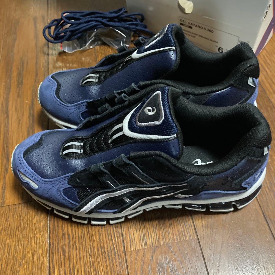 ASICS GEL-KAYANO 5 360 ネイビー 24.5cm