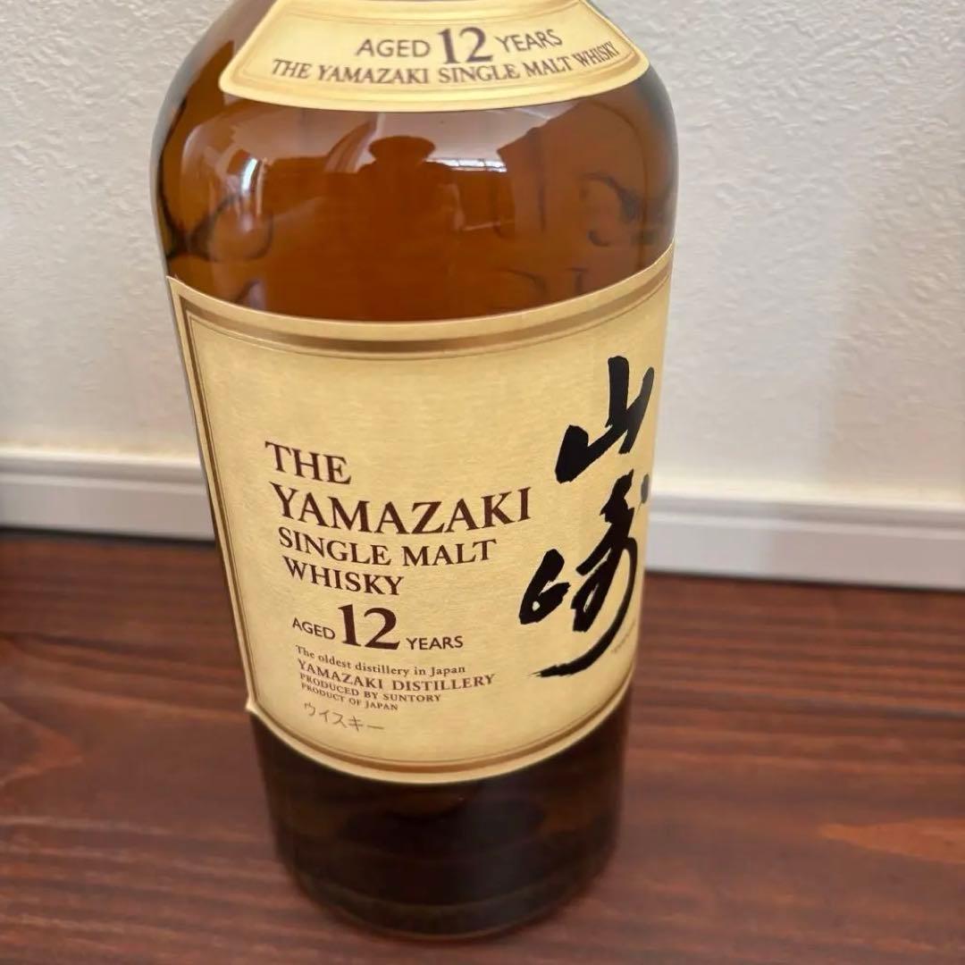 希少 箱付！山崎 12年 700ml サントリー ウイスキー ヴィンテージ 古酒
