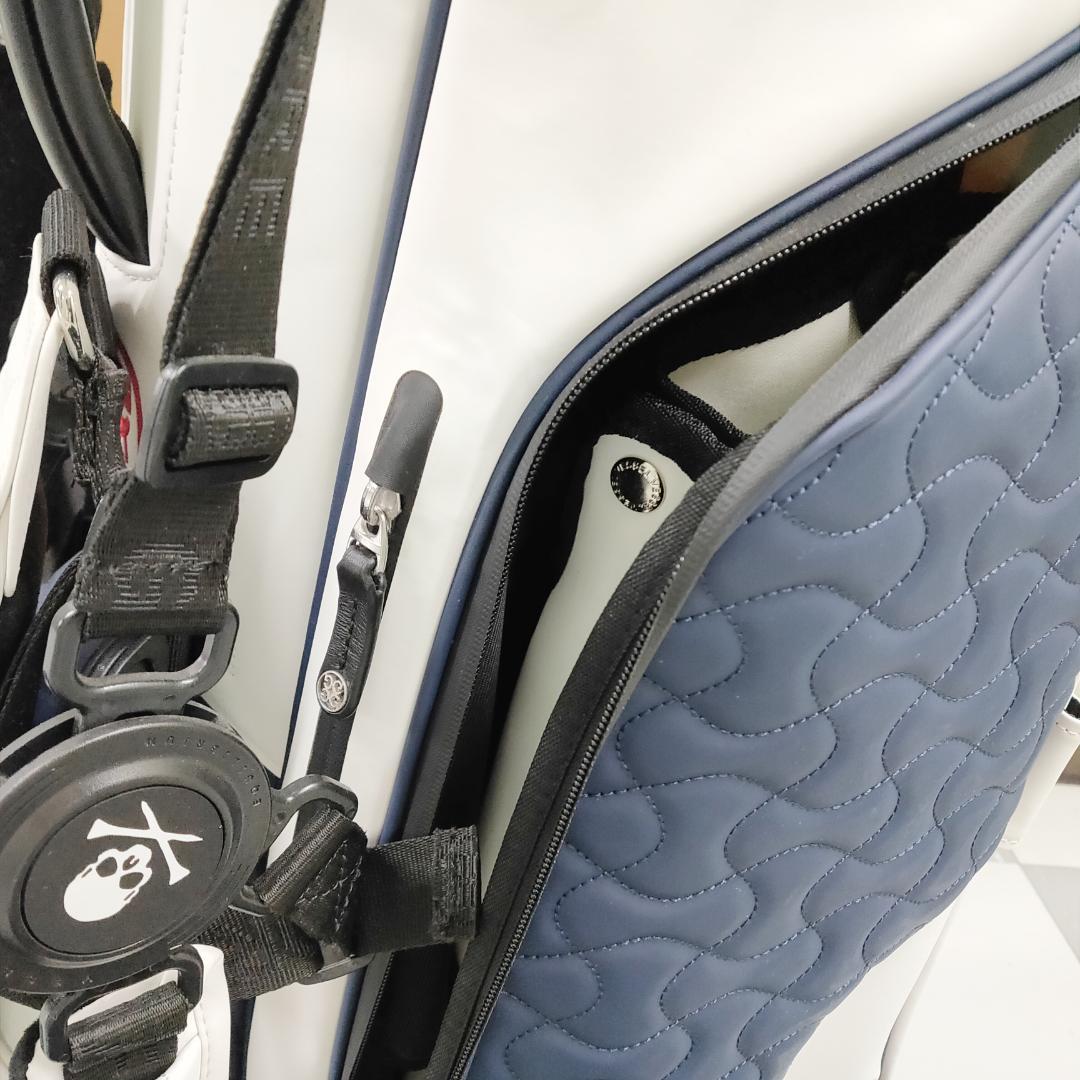 ○★新品未使用 ジーフォア トランスポーター ハイスペックゴルフバッグ ホワイト