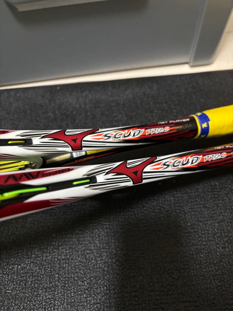 とし1/3まで価格　SCUD PRO-C ソフトテニスラケット 2本セット