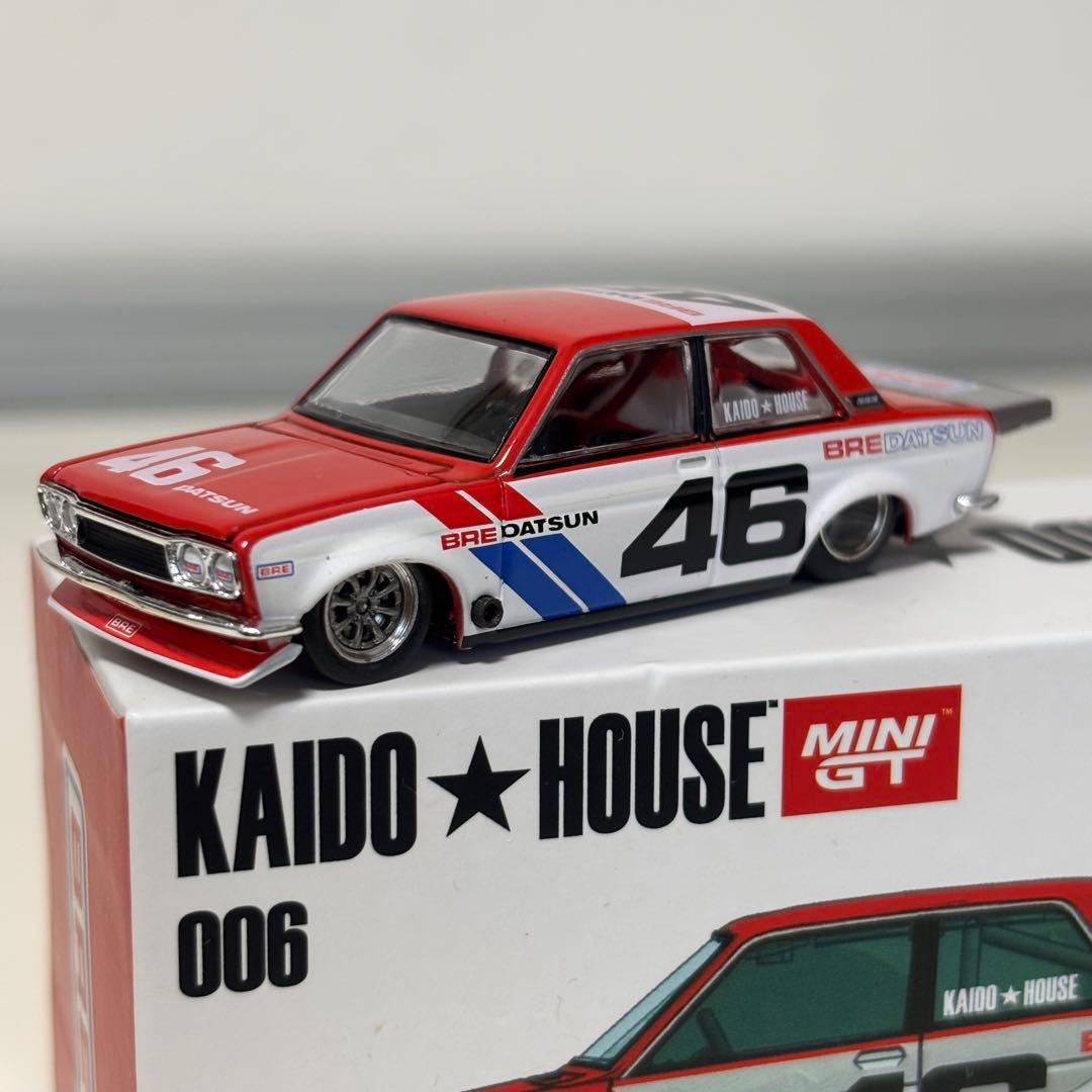 MiniGT KAIDO HOUSE Datsun 510 ミニカー 4台セット