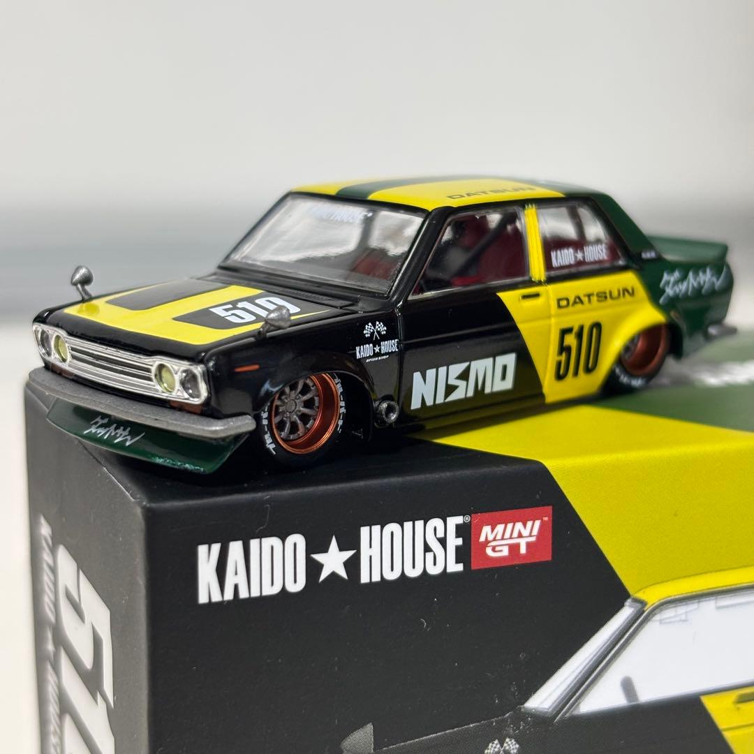 MiniGT KAIDO HOUSE Datsun 510 ミニカー 4台セット