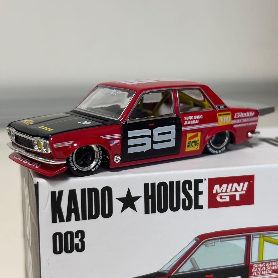 MiniGT KAIDO HOUSE Datsun 510 ミニカー 4台セット