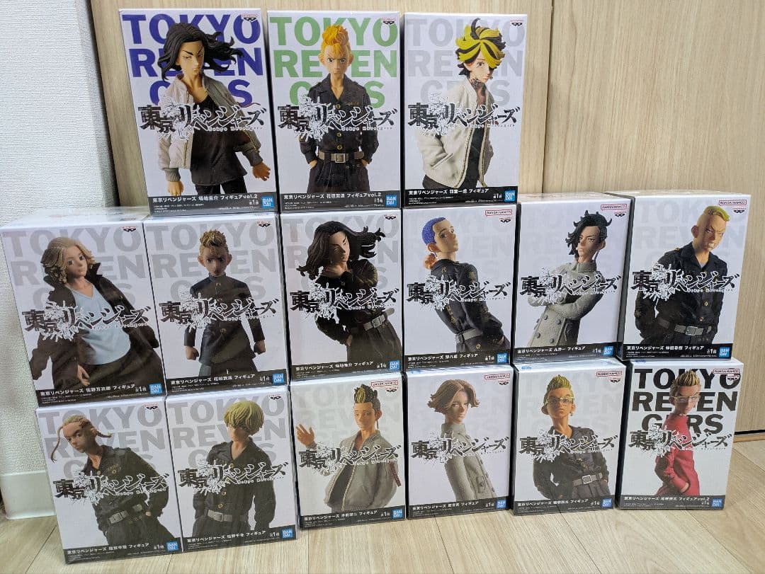 【新品・未開封品】東京リベンジャーズ フィギュア まとめ売り 15個セット