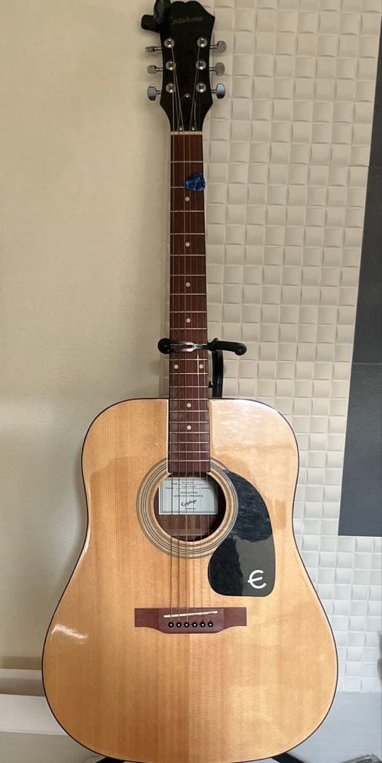 Epiphone アコースティックギター　ソフトケース　替弦　チューナー付