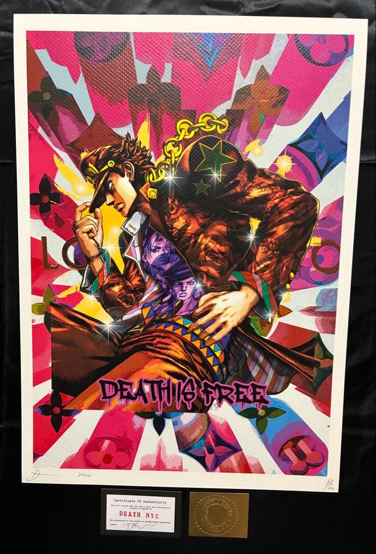 世界限定100枚 DEATH NYC アート ポスター jo21