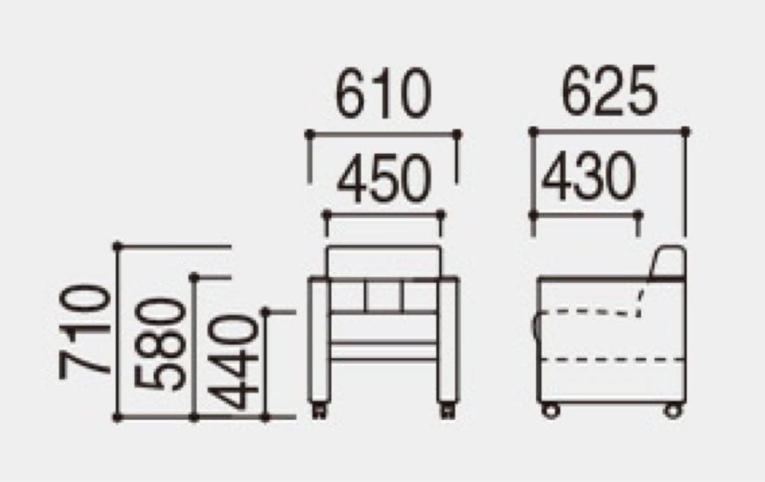 応接用椅子 オフィスチェア 事務用品 2 脚セット #カリモク60#内田洋行