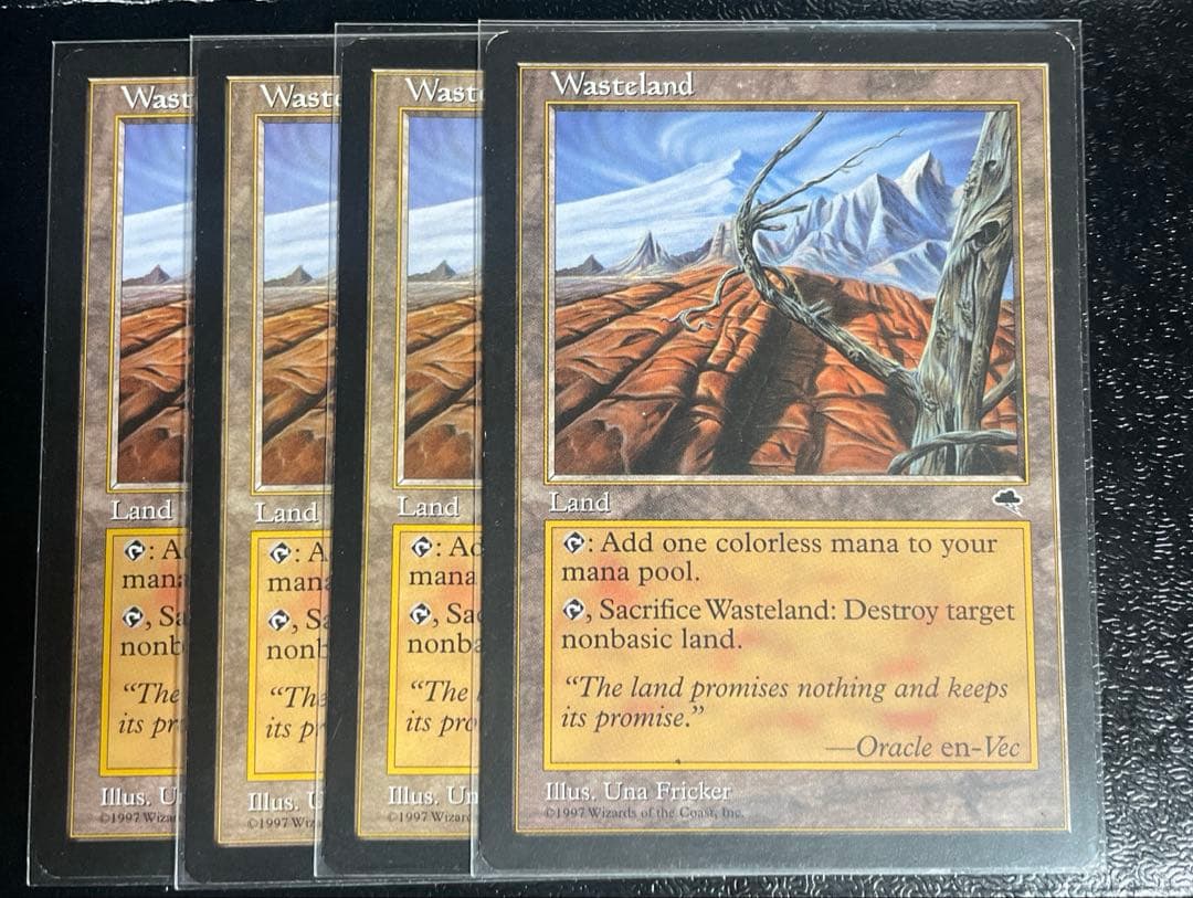 MTG Wasteland 不毛の大地　英語　4枚